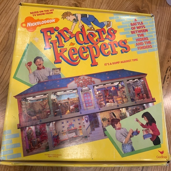 Nickelodeon | Toys | 8s Nickelodeon Finders Keepers Game | Poshmark